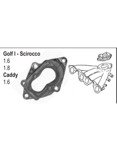 Soporte Carburador AUDI 80, 100 , 026129761E